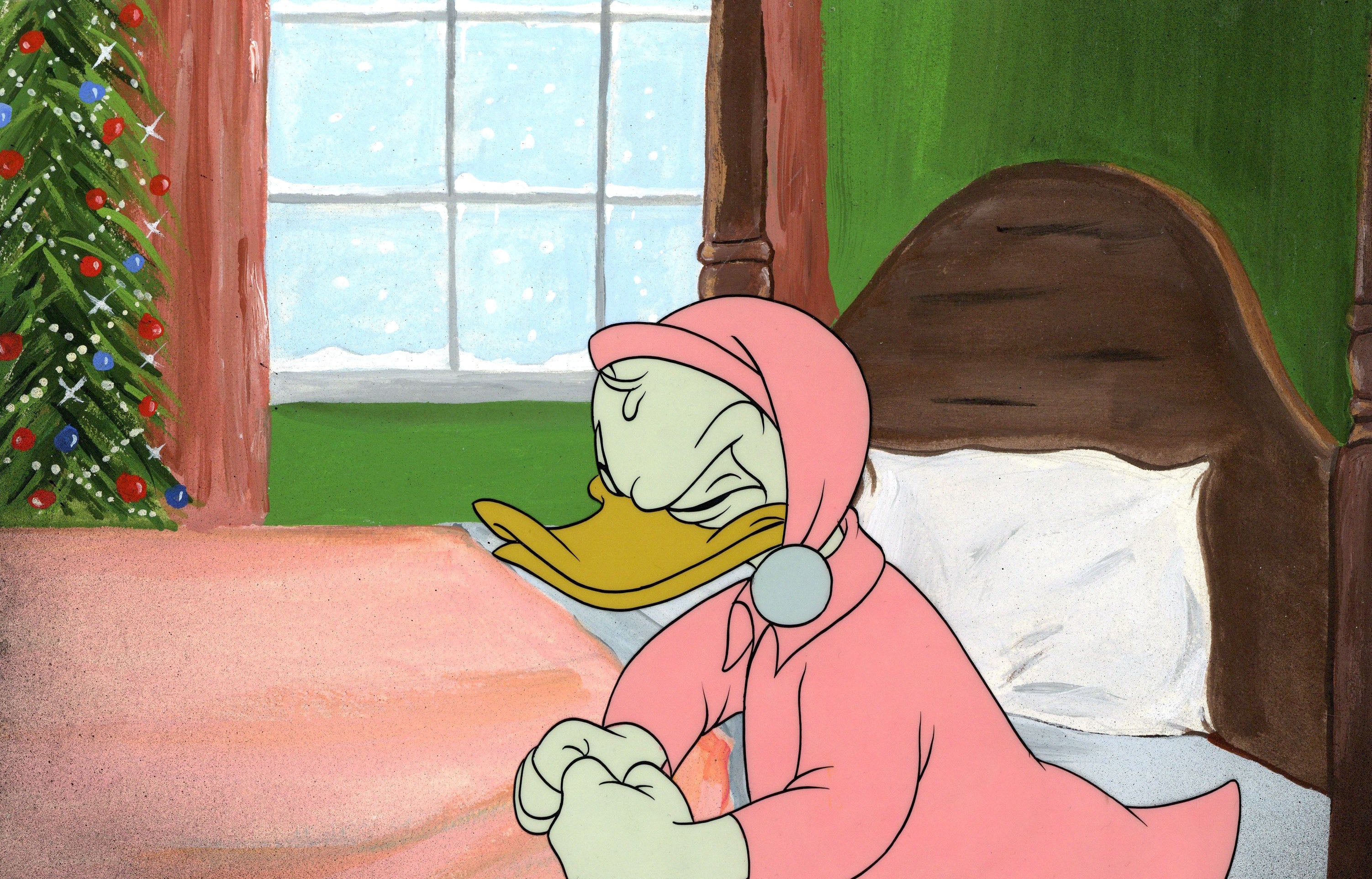 color picture of donald duck