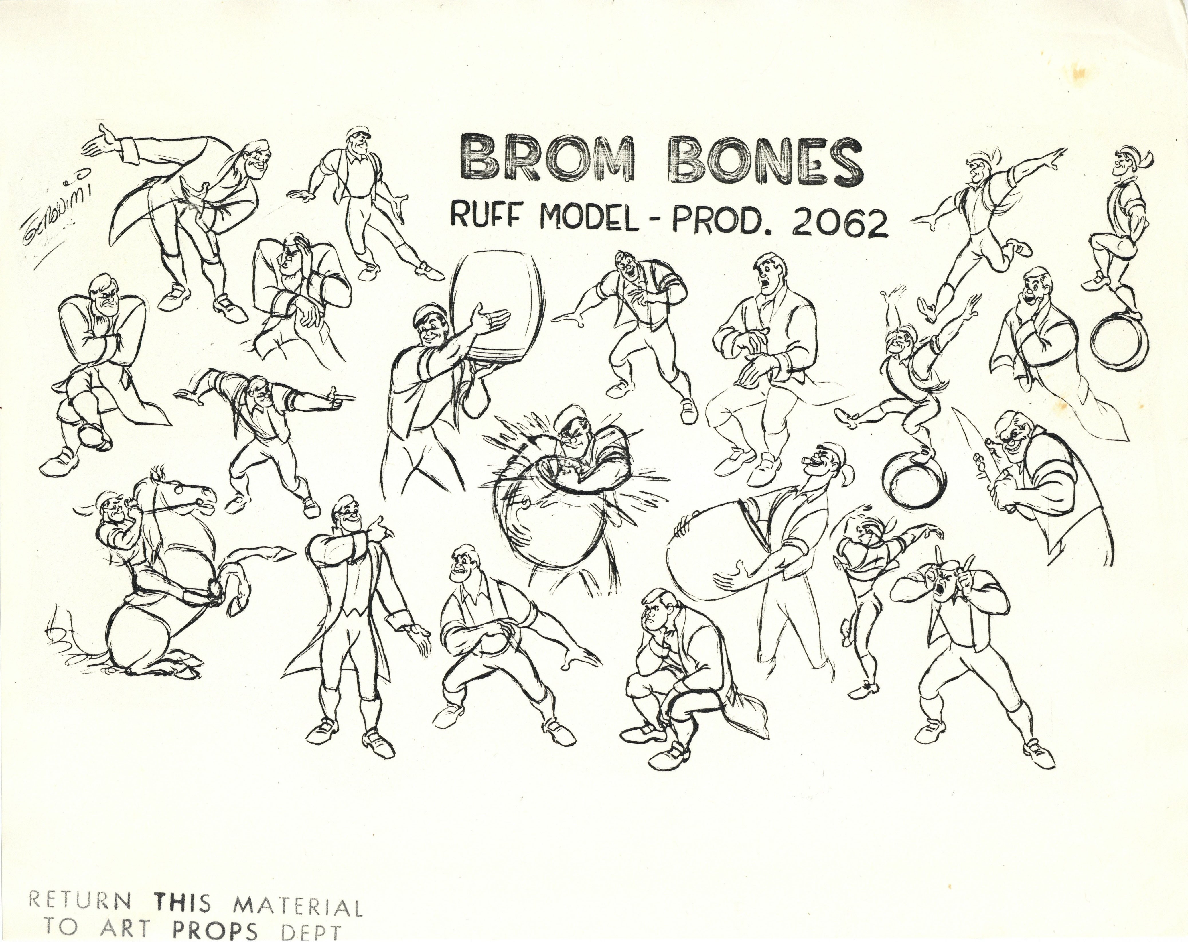 The Legend Of Sleepy Hollow Disney Brom