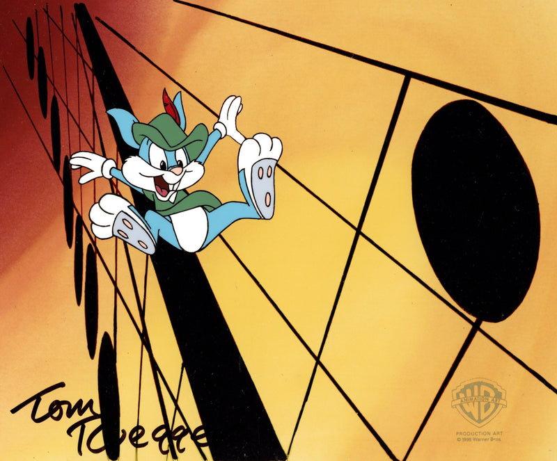 Tiny Toon Adventures Original Production Cel Signed by Tom Ruegger: Bu ...