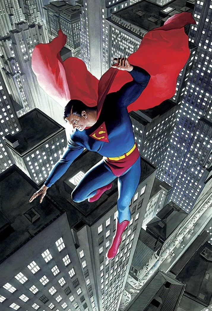 Superman Flying Pose