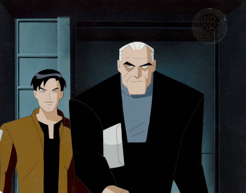 Batman Beyond Original Production Cel: Bruce Wayne, Terry McGinnis ...
