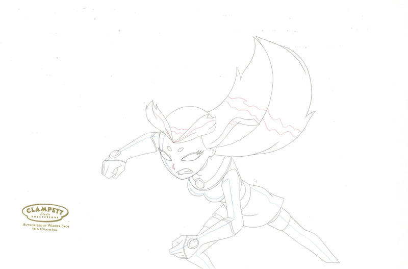 Teen Titans Original Production Drawing: Starfire – Choice Fine Art