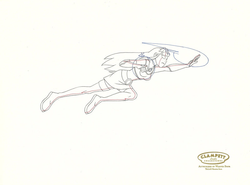 Teen Titans Original Production Drawing: Starfire – Choice Fine Art