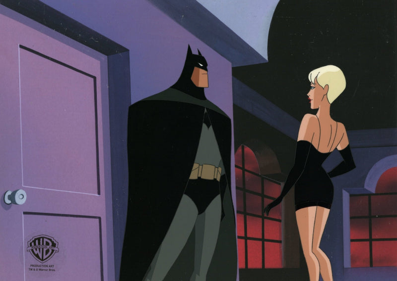 The New Batman Adventures Original Production Cel: Batman, Cassidy ...