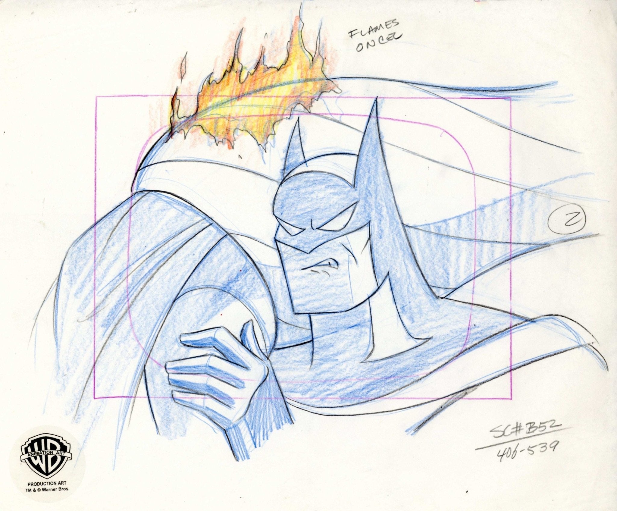 Original Batman Sketches