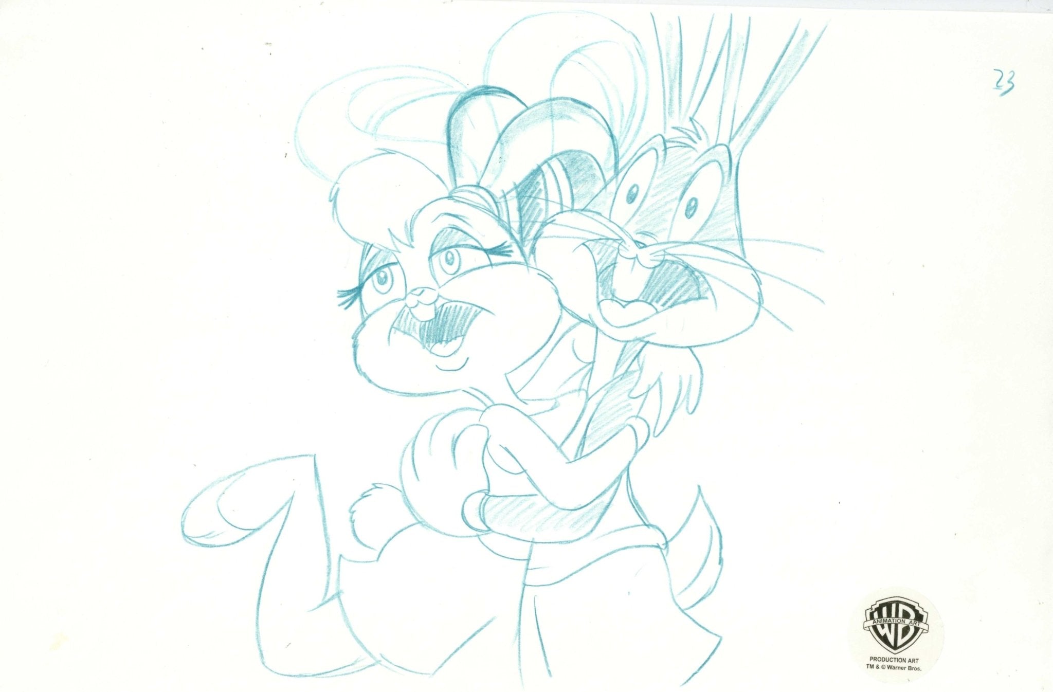 How To Draw Bugs Bunny And Lola